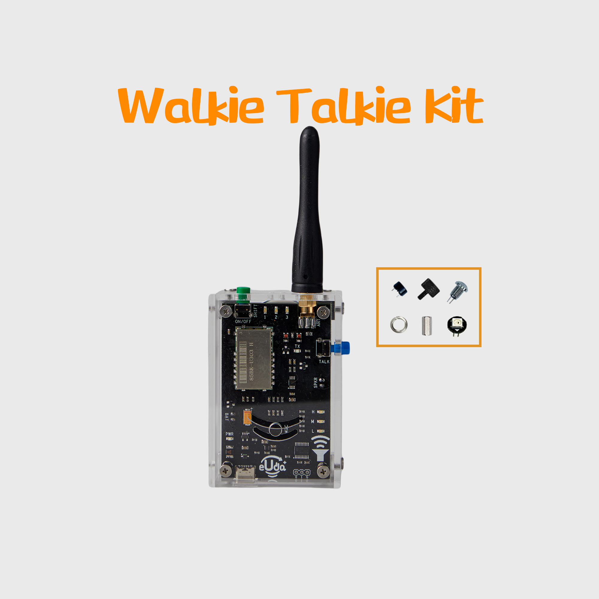 Walkie Talkie Kit (Assembly Version) – eUdaPlus